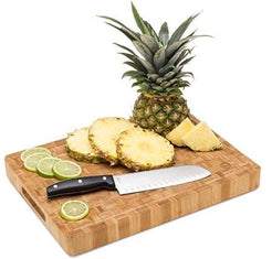 Large End Grain Bamboo Cutting Board – NovoBam